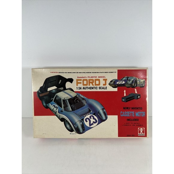 Toys | Rare Vintage Bandai Battery Operated Ford J 124 Scale Model Car ...
